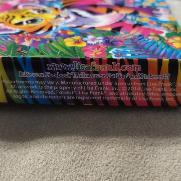 Lisa Frank | Toys | Lisa Frank Stickers Over 325 Stickers Colorful ...